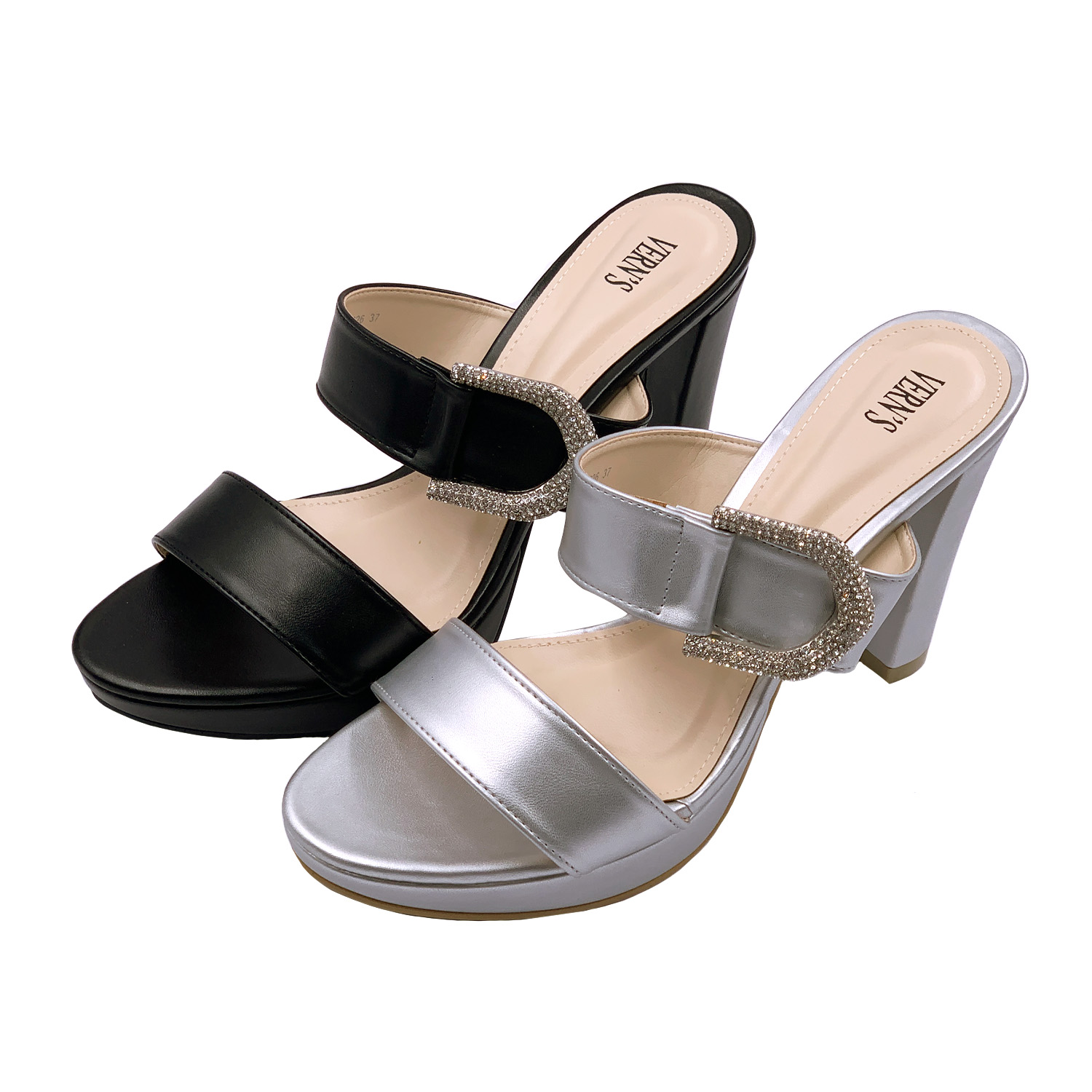 VERN'S Diamond Sandal Heel - S08018826